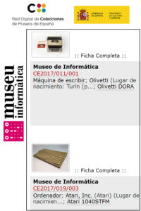 Web del Museo de Informática 2.0 - Web del Museo de Informática 2.0